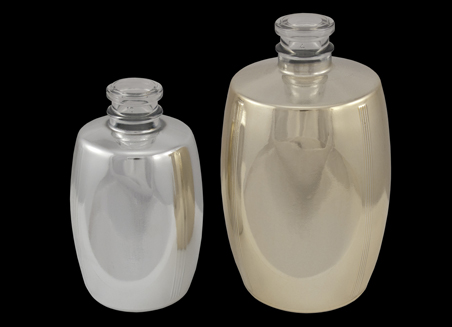 Metallized Glass: Fragrance Bottles, Skincare Jars, Custom Colors ...